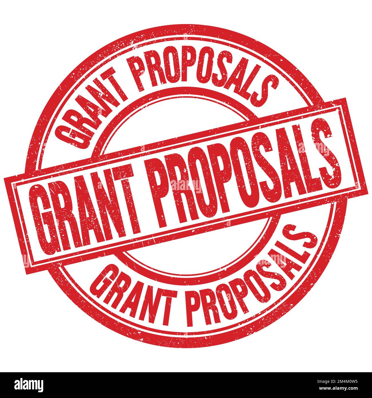 GRANT PROPOSALS text written word on red round stamp sign Stock Photo ...