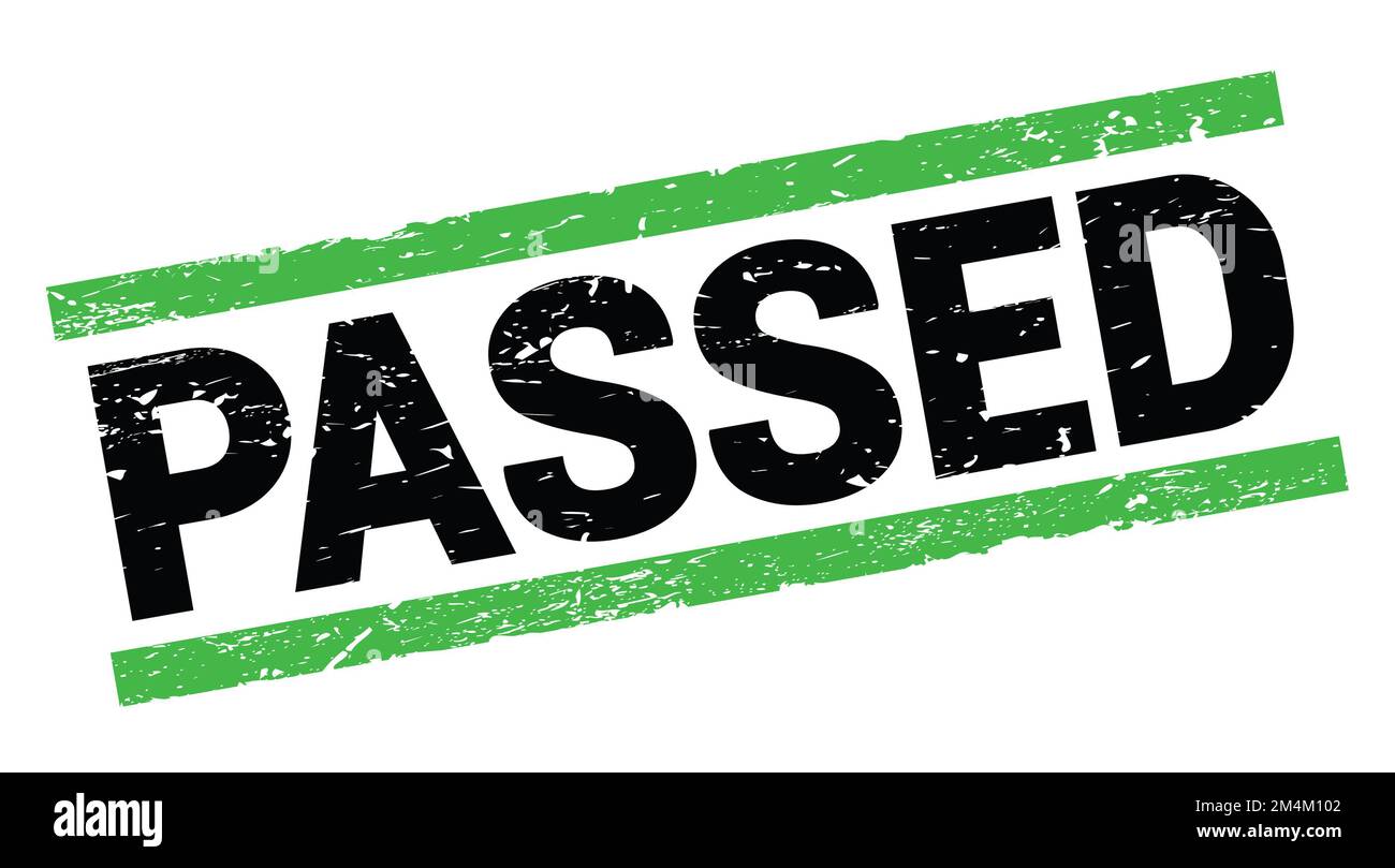 Passed green icon hi-res stock photography and images - Alamy