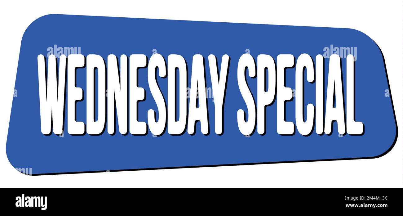 Wednesday special hi-res stock photography and images - Alamy