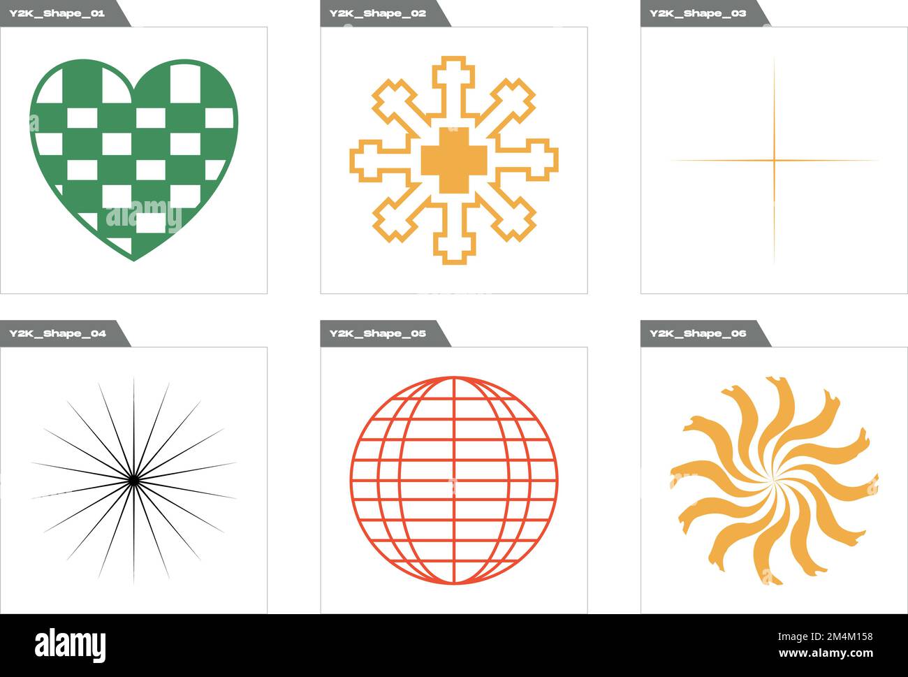 Vector Graphic Assets Set. Big collection of abstract graphic geometric ...