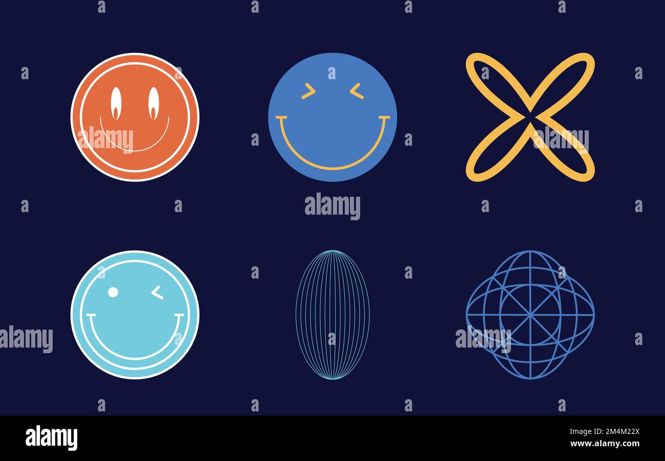 Vector Graphic Assets Set. Extraordinary Graphic Assets. Templates for ...