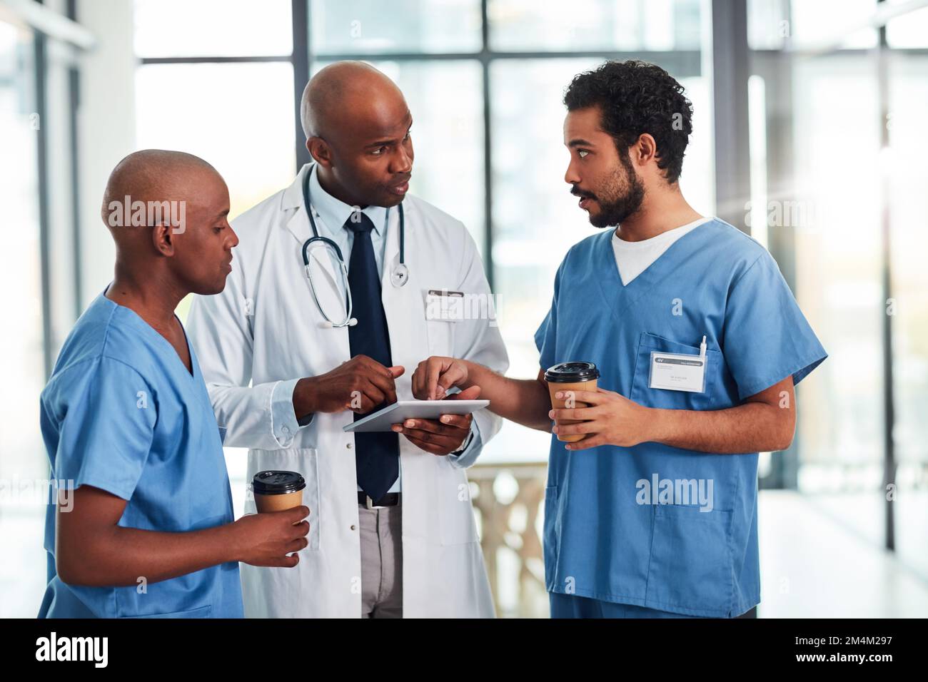 We have a very important patient coming in today. a group of focused ...