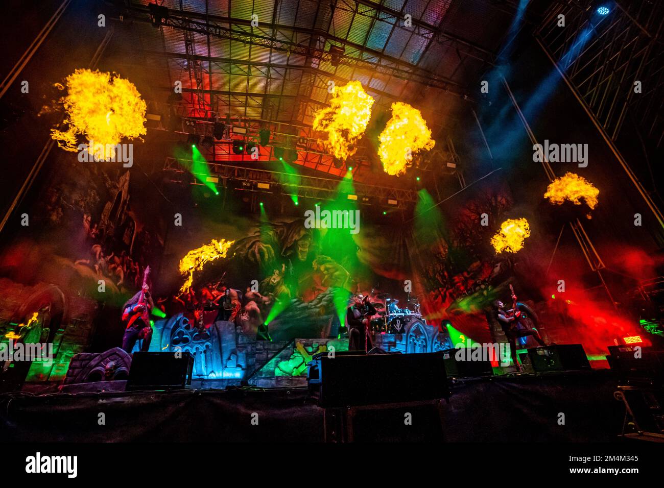 Power metal concert of the german band Powerwolf, in the XV edition of ...