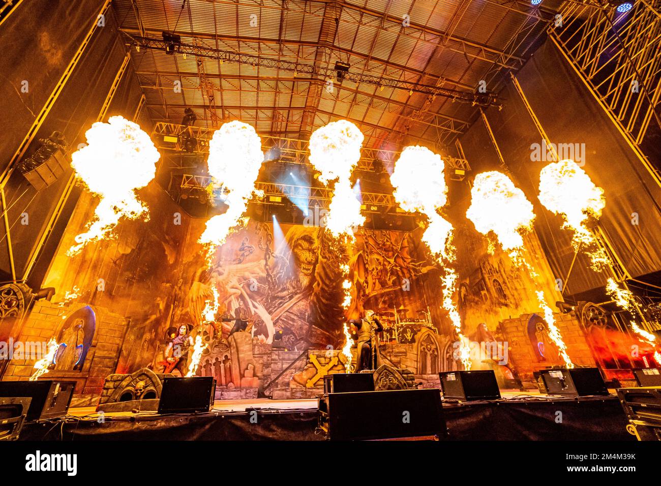 Power metal concert of the german band Powerwolf, in the XV edition of ...