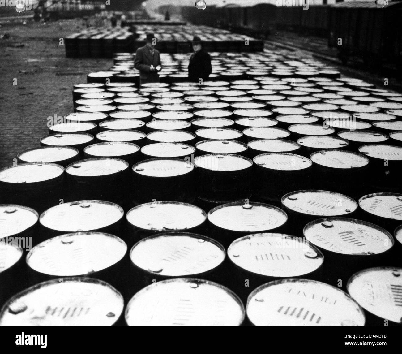 Oil Shipment - Marshall Plan Shipment of Crude Oil for Industry ...