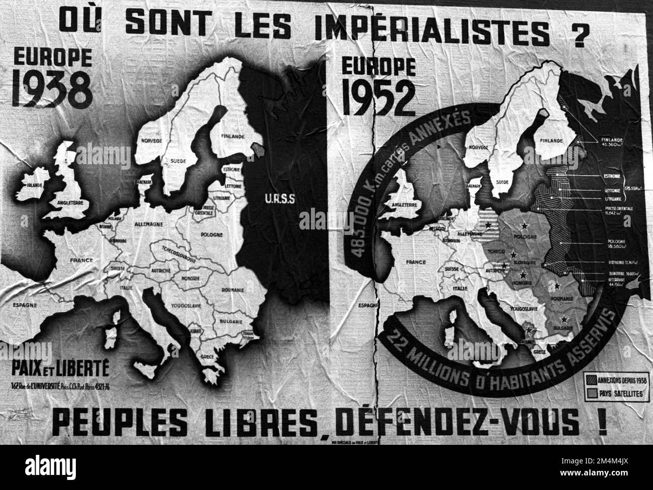 Anti-Communist Posters. Photographs of Marshall Plan Programs, Exhibits ...