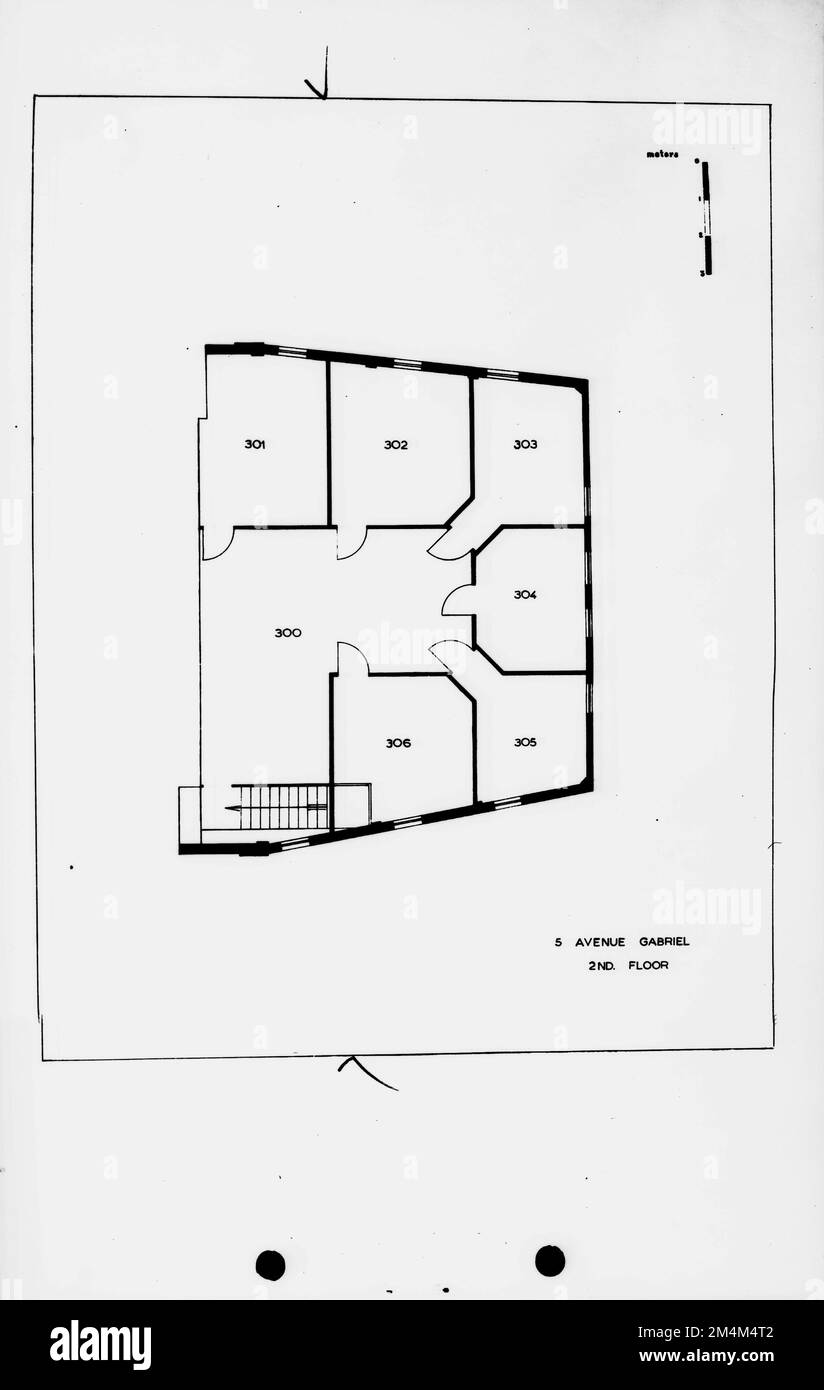Chart of the Flowers of Ave. Gabriel. Photographs of Marshall Plan ...