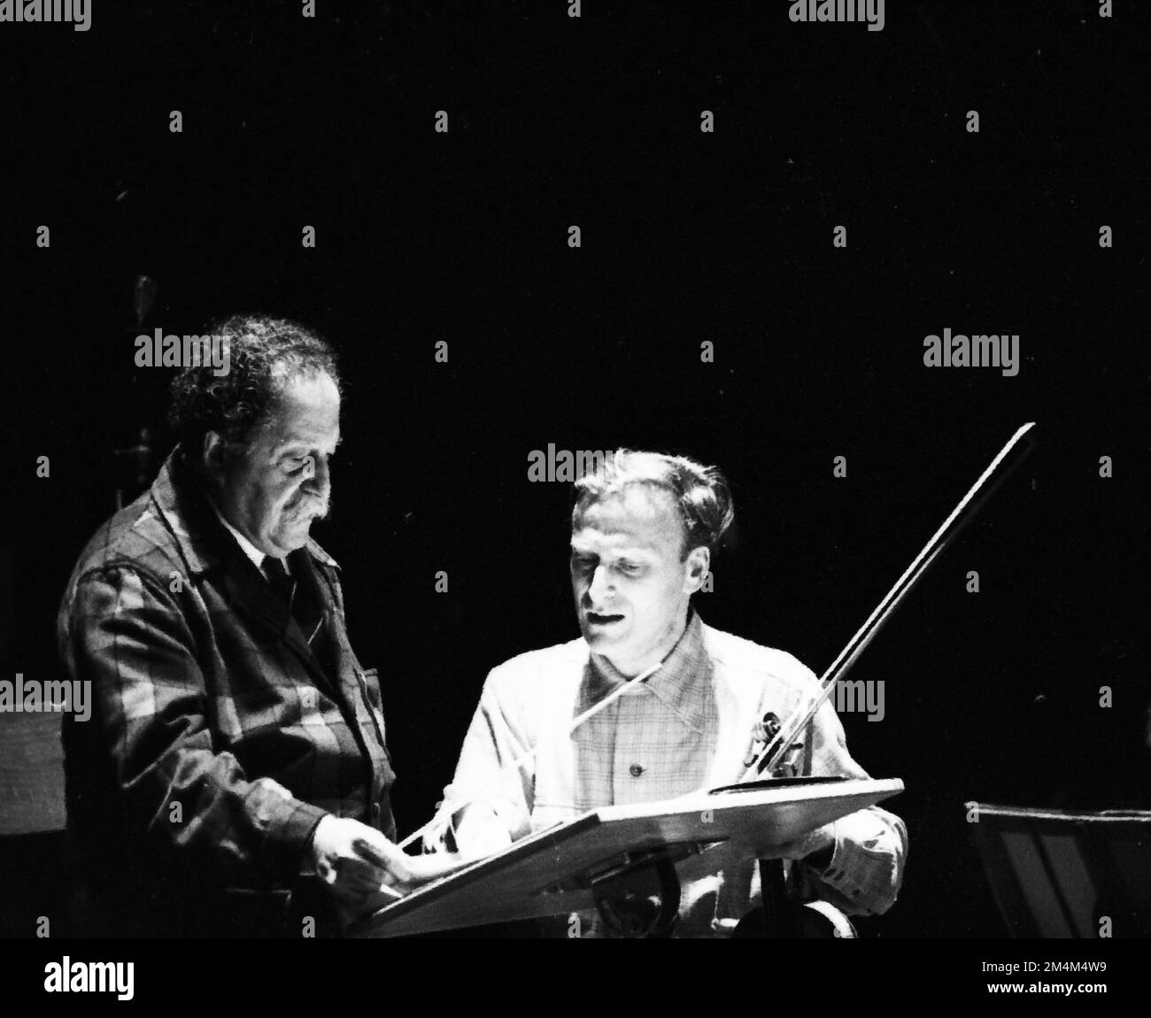 Boston Symphony Orchestra, Rehearsal, Th. Des Champs Elysees ...