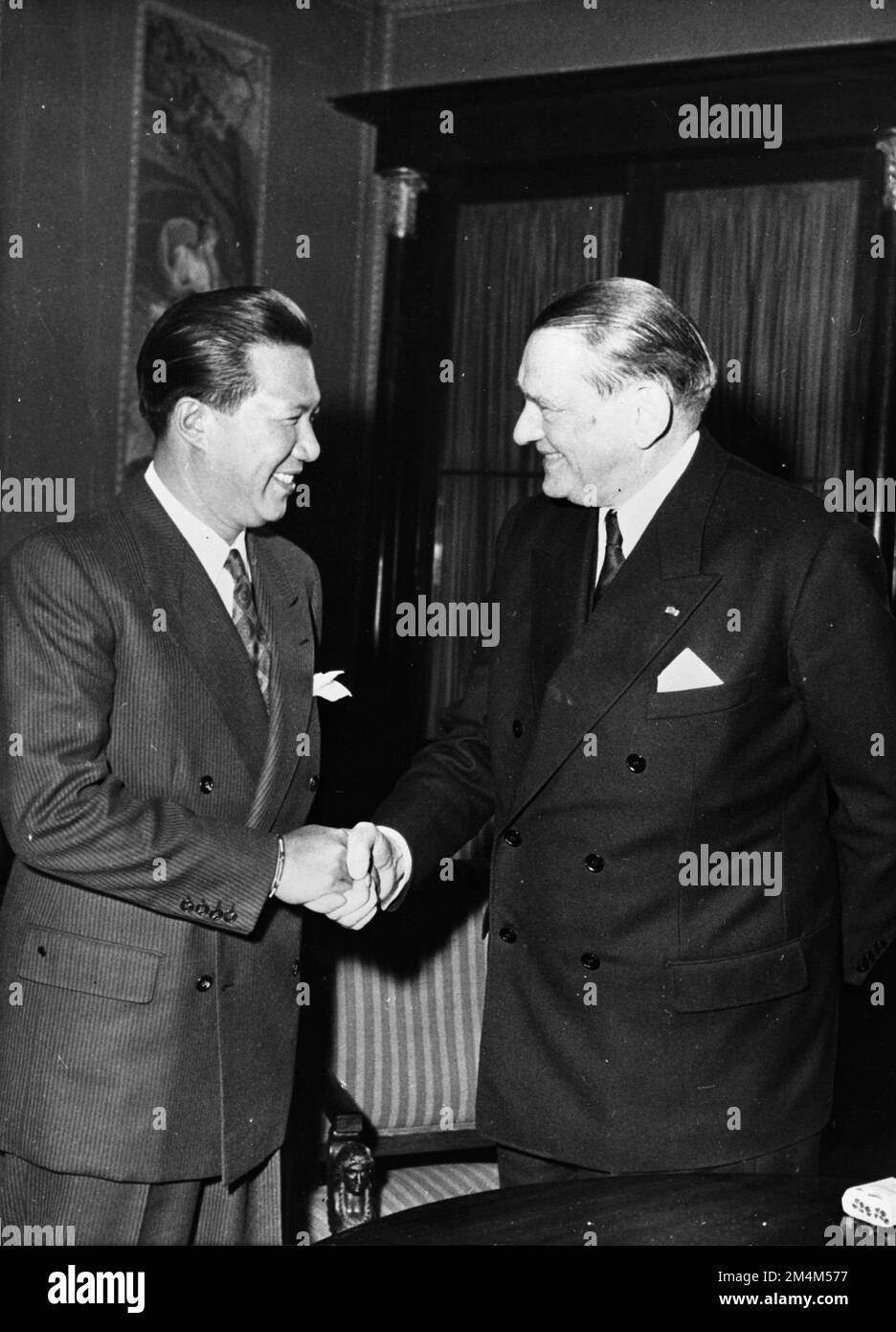 President Coty Receives Bao Dai. Photographs of Marshall Plan Programs ...