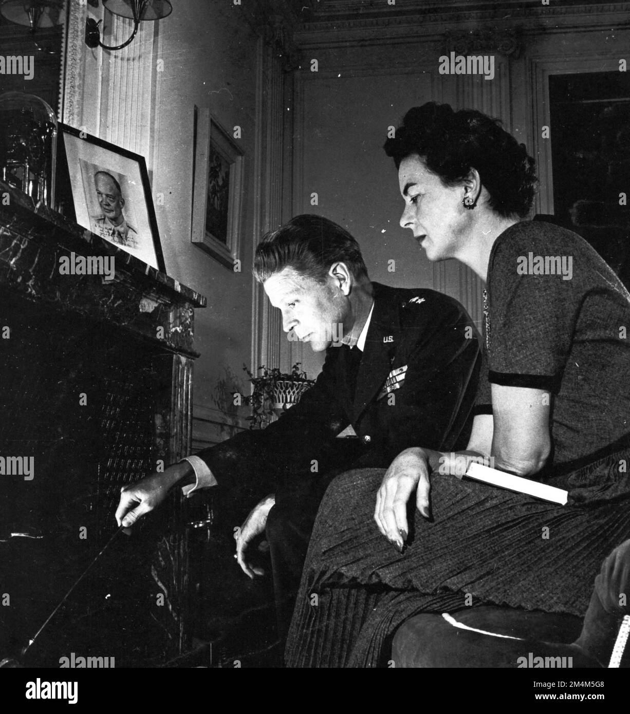 Gen. Norstad at Home. Photographs of Marshall Plan Programs, Exhibits ...