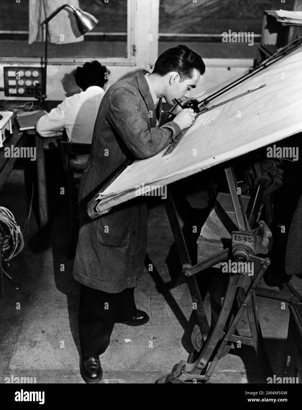 Turbomeca Aircraft Engine Factory. Photographs of Marshall Plan ...