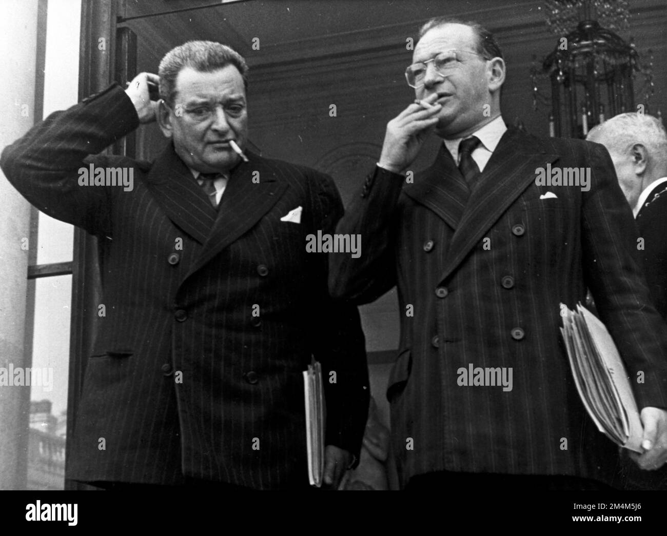 Premier Joseph Laniel. Photographs of Marshall Plan Programs, Exhibits ...