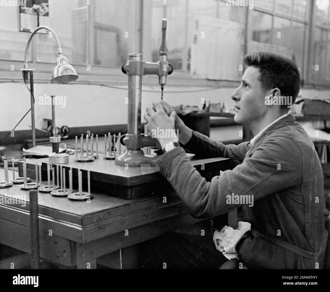 Turbomeca Aircraft Engine Factory. Photographs of Marshall Plan ...