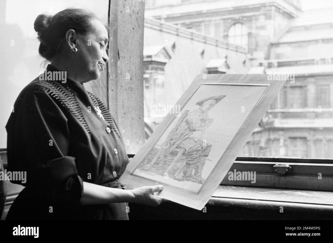French Drawings Show for US. Photographs of Marshall Plan Programs ...