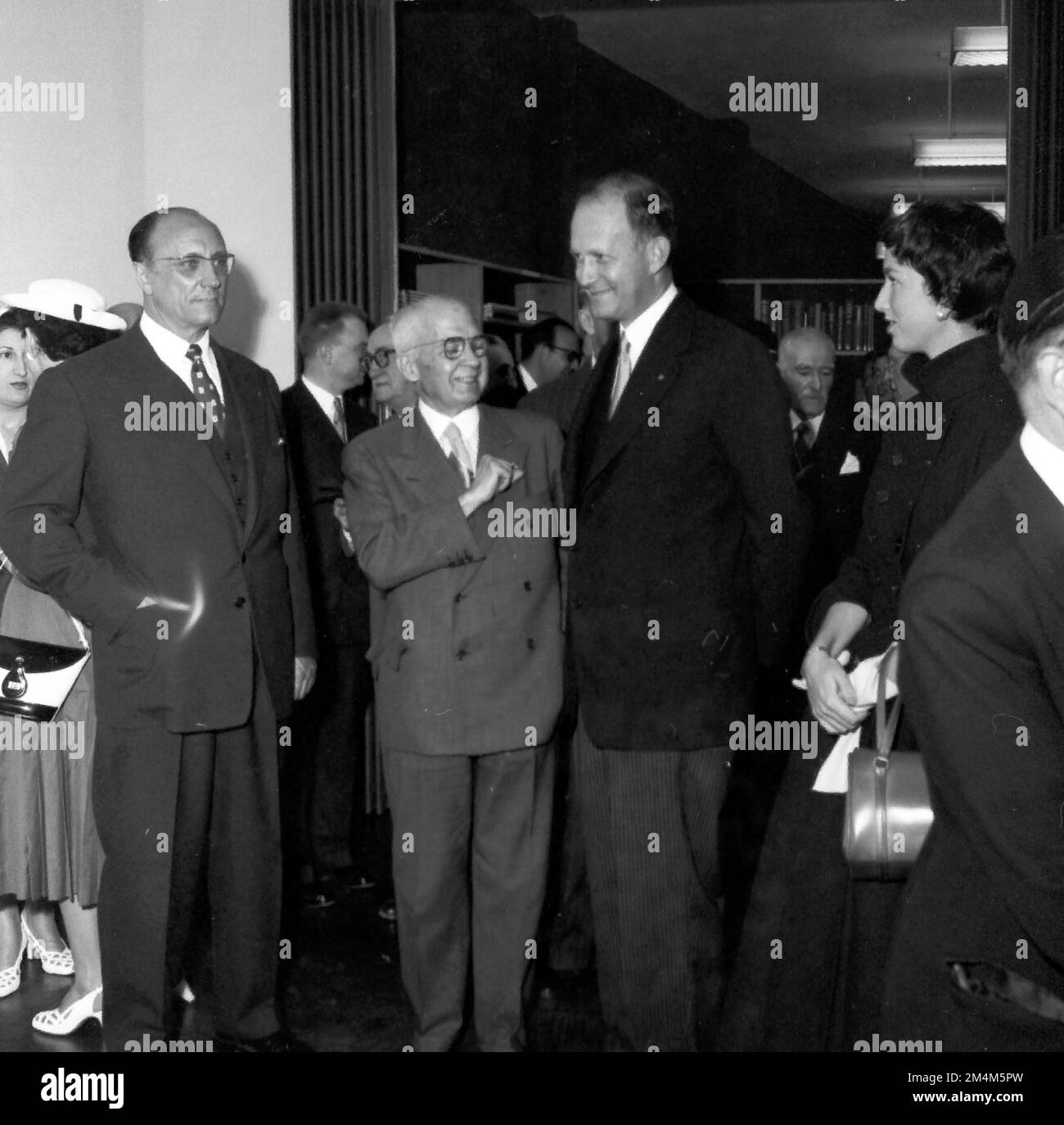 Inauguration by Douglas Dillon of New Tours PAO USIS Center ...