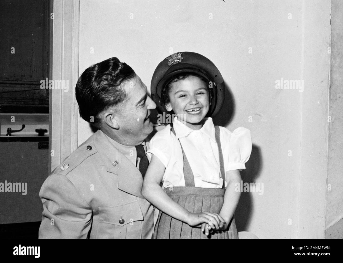 Three French Girls Adopted by US Family. Photographs of Marshall Plan ...