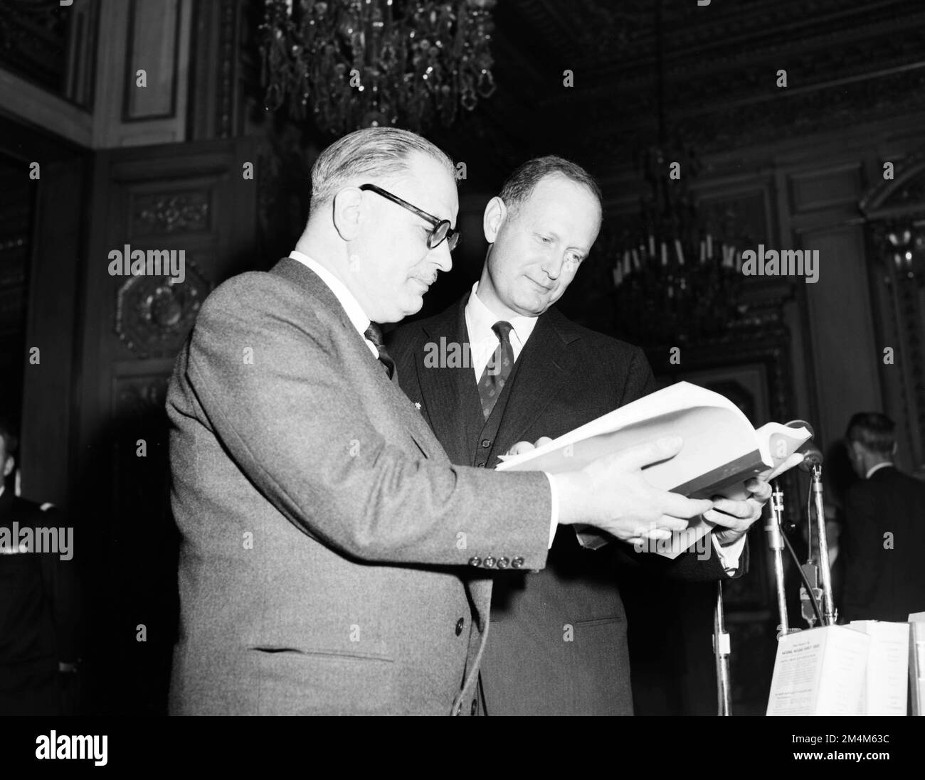 Palewski and Dillon, Atomic Library Documents. Photographs of Marshall ...