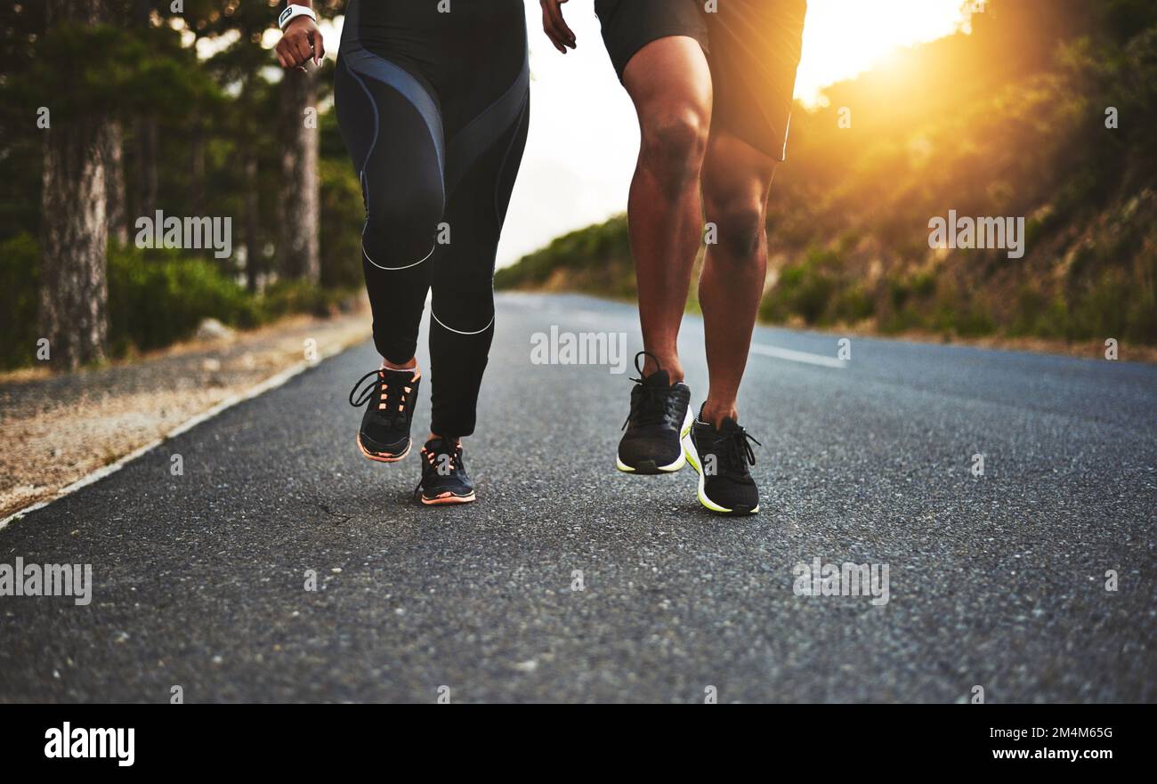 Together every step of the way. Low angle shot of an unrecognizable ...