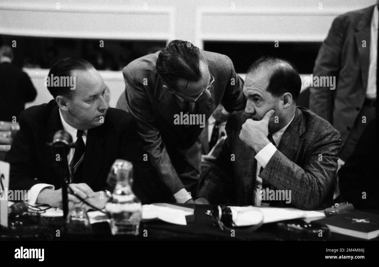 Meeting of MPs from NATO Countries. Photographs of Marshall Plan ...