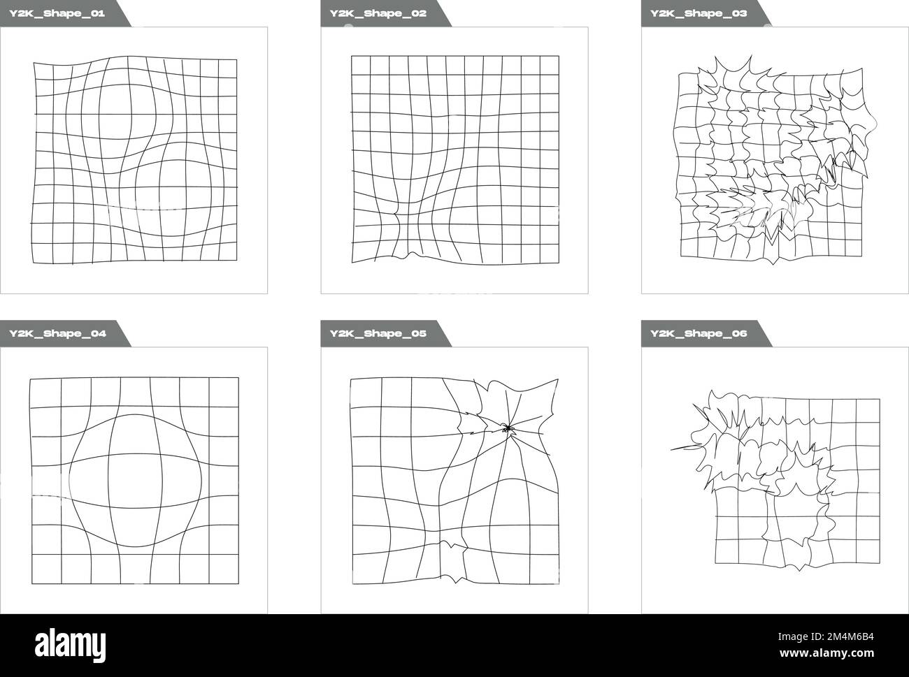 Vector Graphic Assets Set. Large set of retro objects for design. For ...