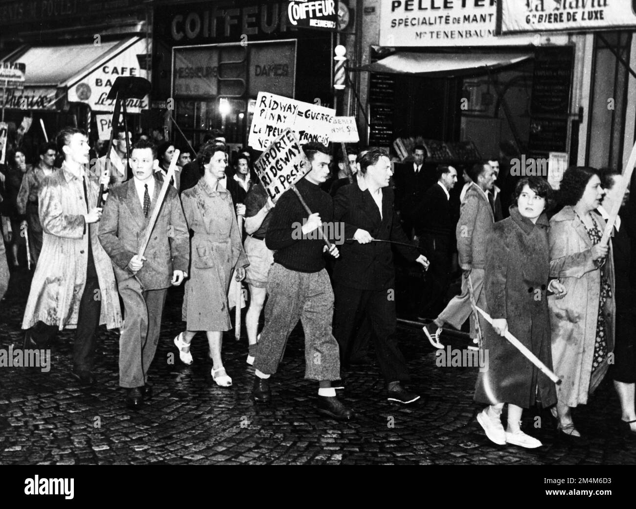 Communist Demonstration. Photographs of Marshall Plan Programs ...