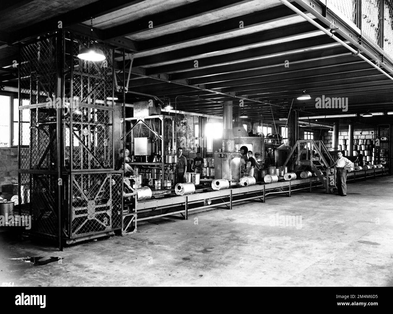 Mechanization - Safety Measures at Vegetable Oil Factory. Photographs ...