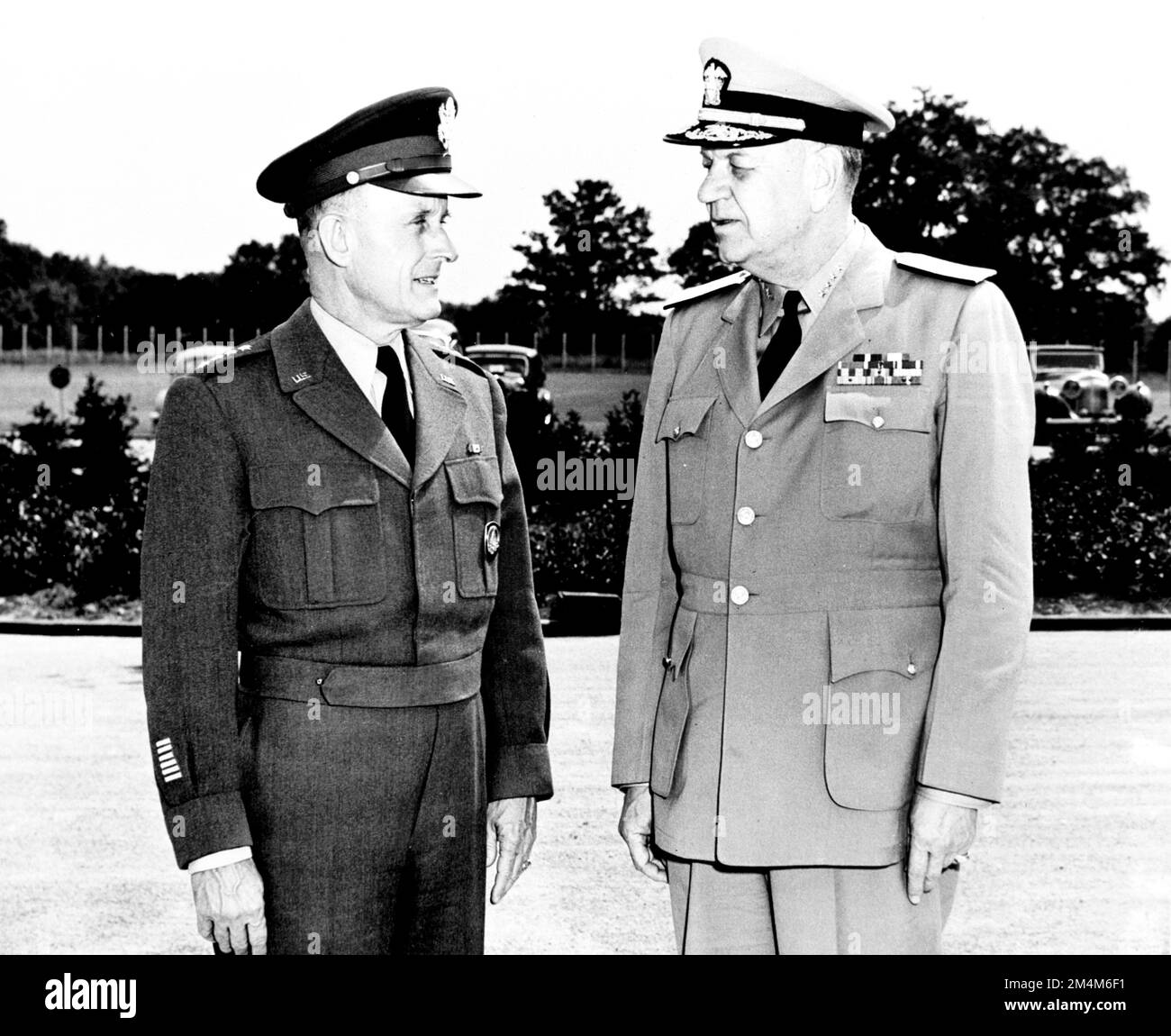 Admiral Flechteler and General Gruenther. Photographs of Marshall Plan ...