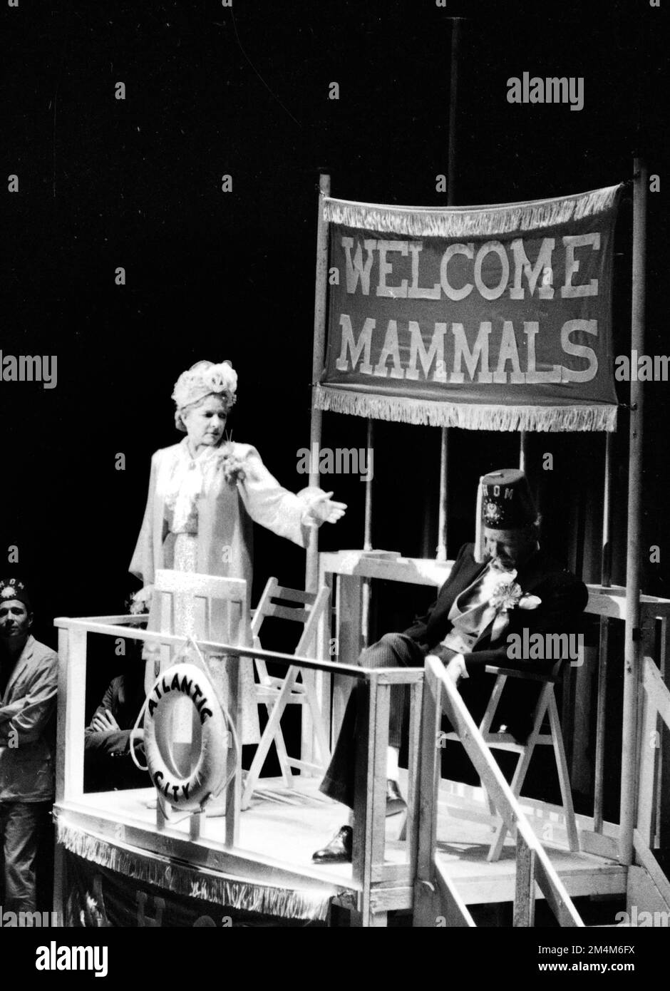 "Skin of our Teeth" Dress Rehearsal. Photographs of Marshall Plan ...