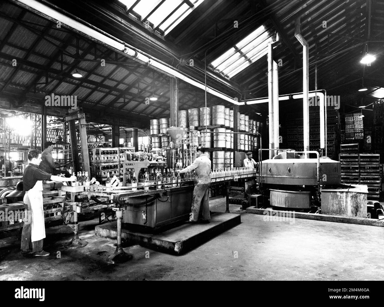 Mechanization - Safety Measures at Vegetable Oil Factory. Photographs ...