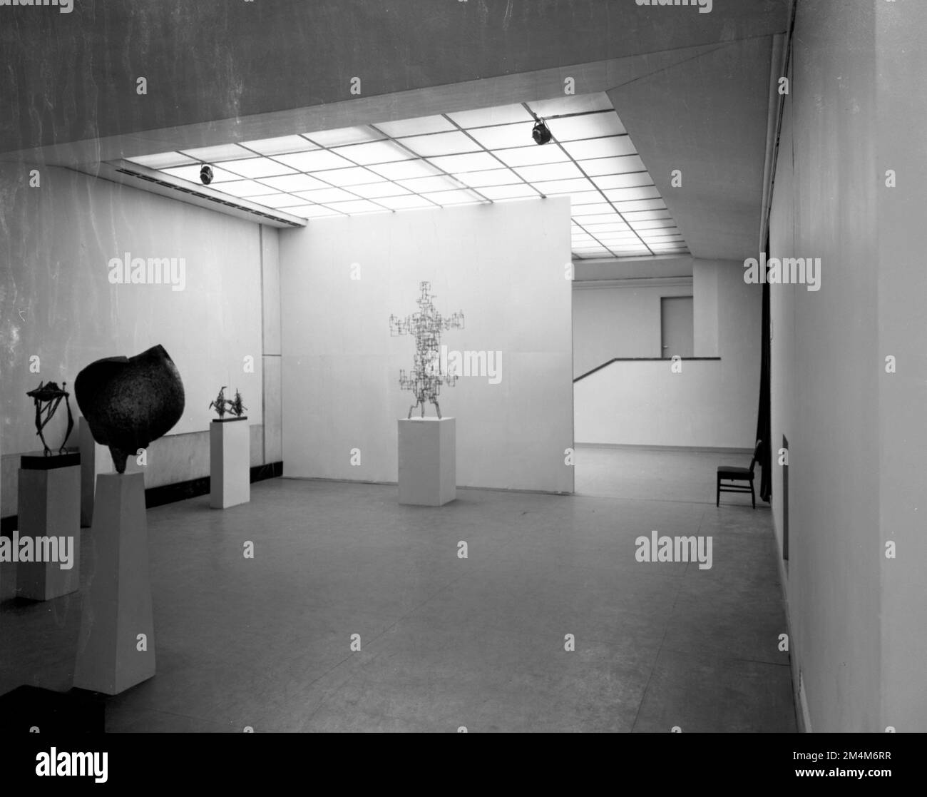 "50 Years of US Art" Exhibit (Lay-out of the exhibit, Museum of Modern ...