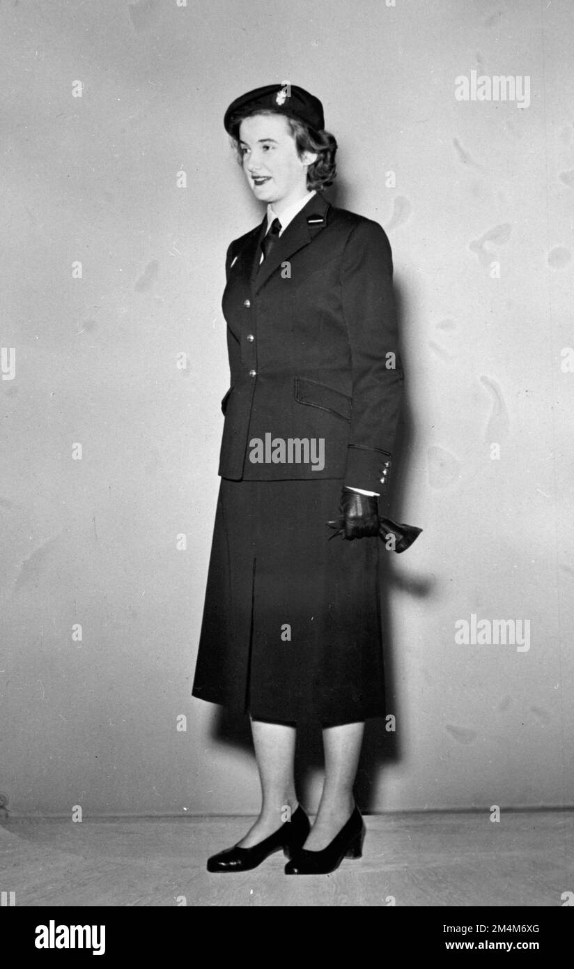 French Women Army Uniforms. Photographs of Marshall Plan Programs ...