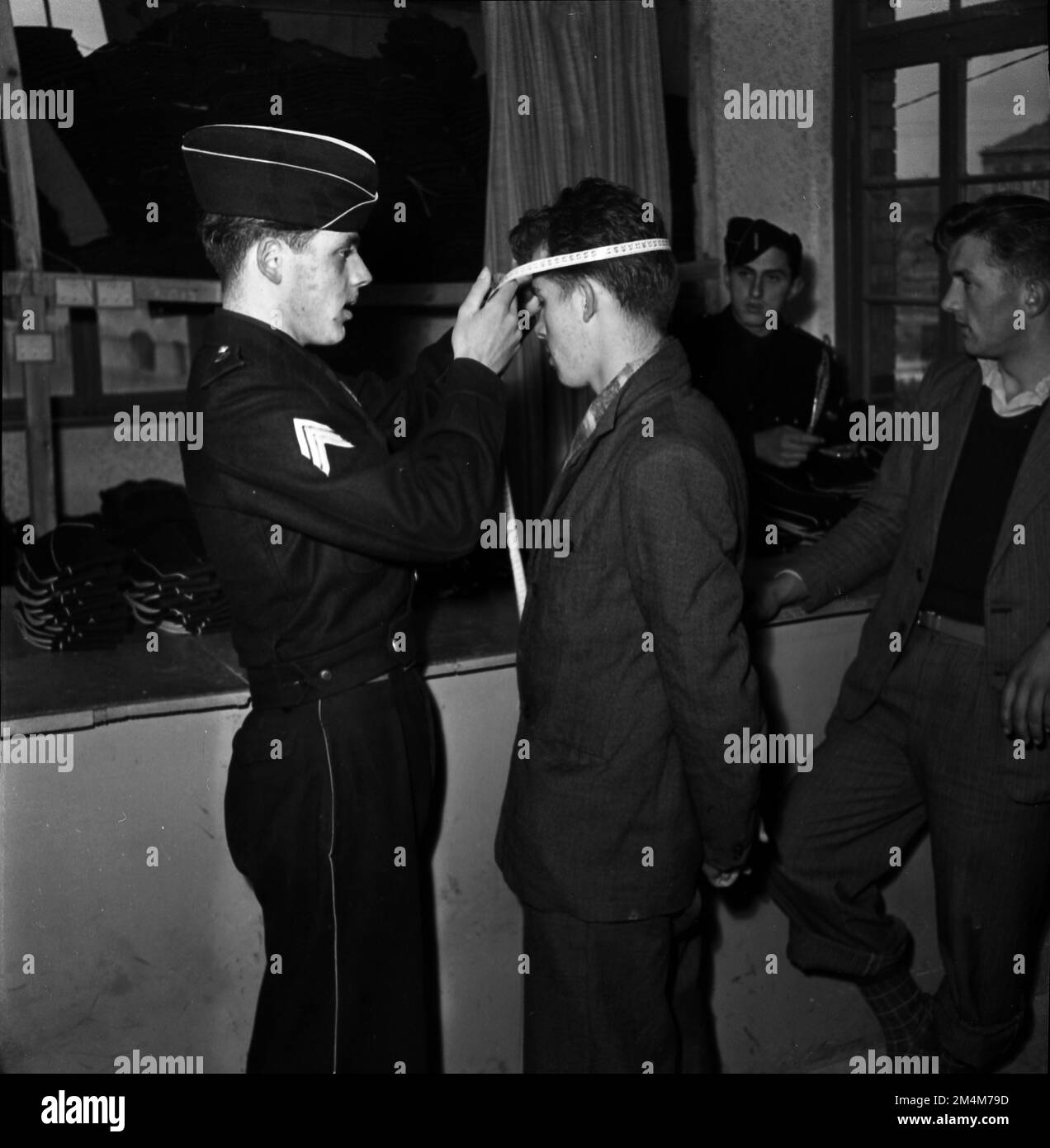 French Army - Training Recruits. Photographs of Marshall Plan Programs ...