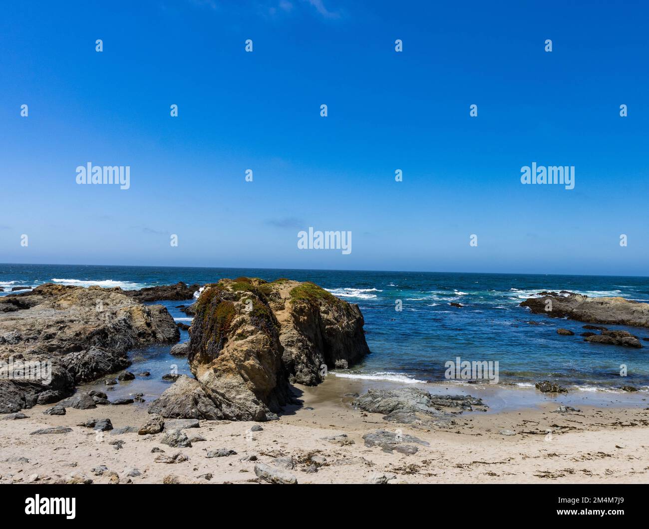 A beautiful shot of the Glass Beach adjacent to MacKerricher State Park ...