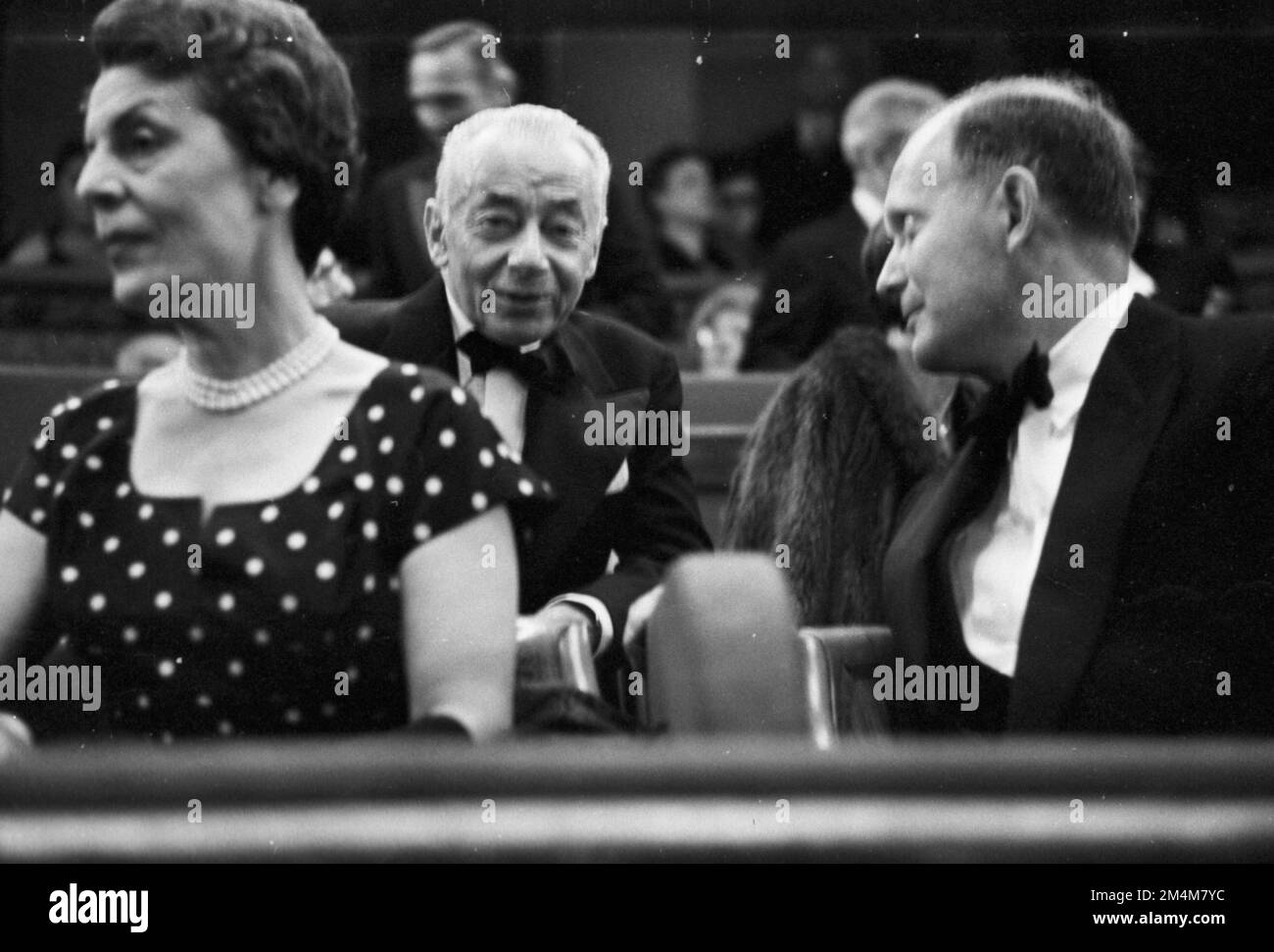 New York Philharmonic Orchestra in Paris and reception. Photographs of ...
