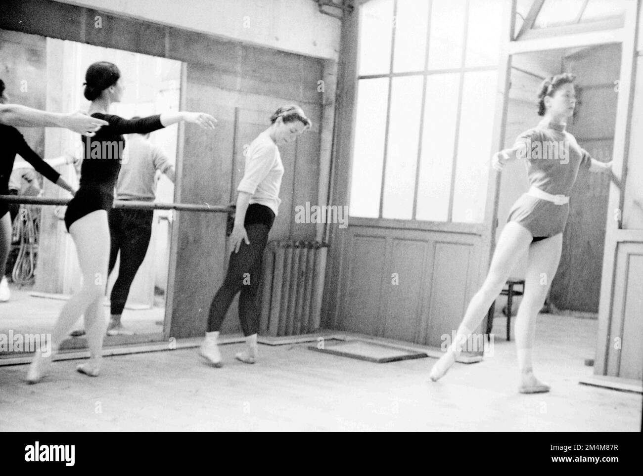 New York City Ballet, Rehearsal. Photographs of Marshall Plan Programs ...
