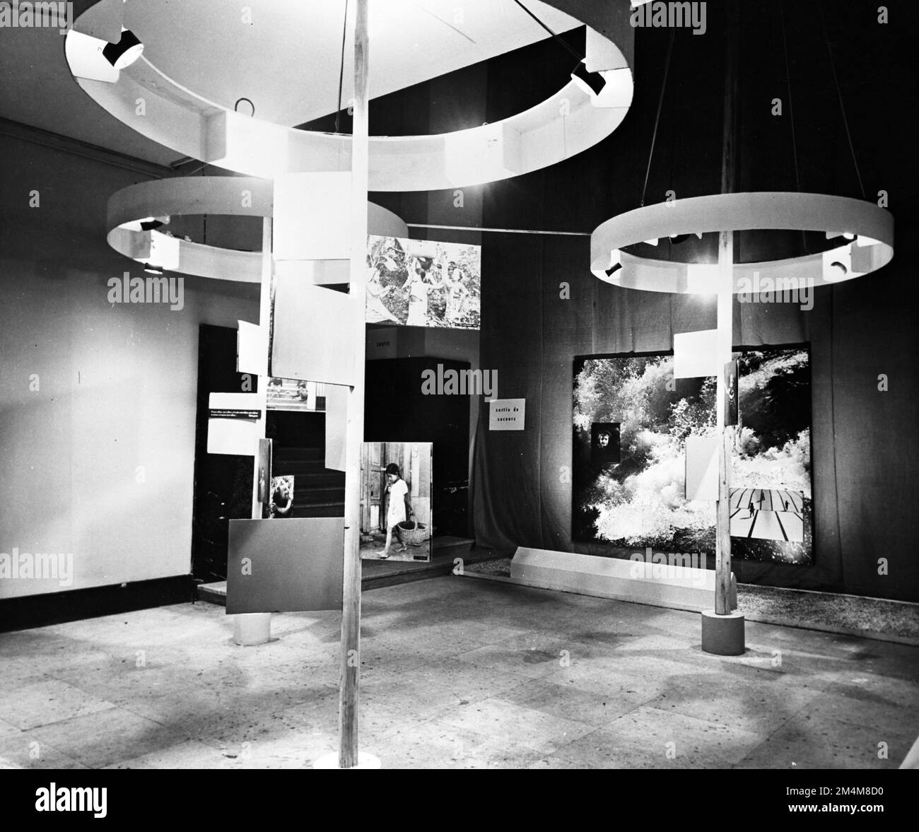 "Family of Man" Exhibit, Lay-out. Photographs of Marshall Plan Programs ...