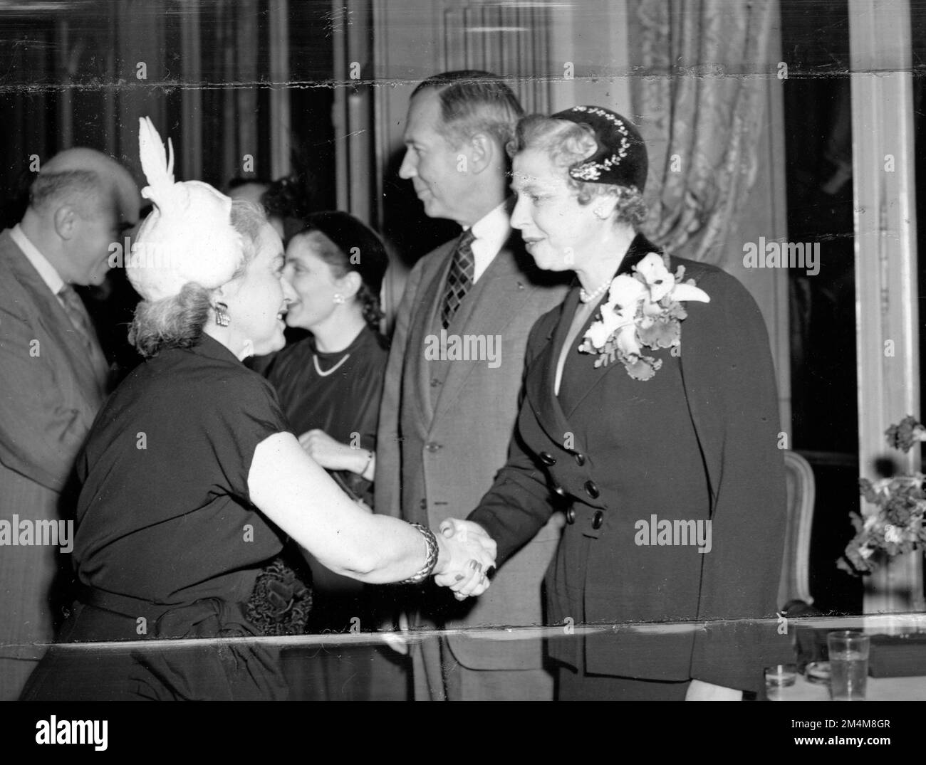 Wm. C. Foster Visits ECA Headquarters in Paris. Photographs of Marshall ...