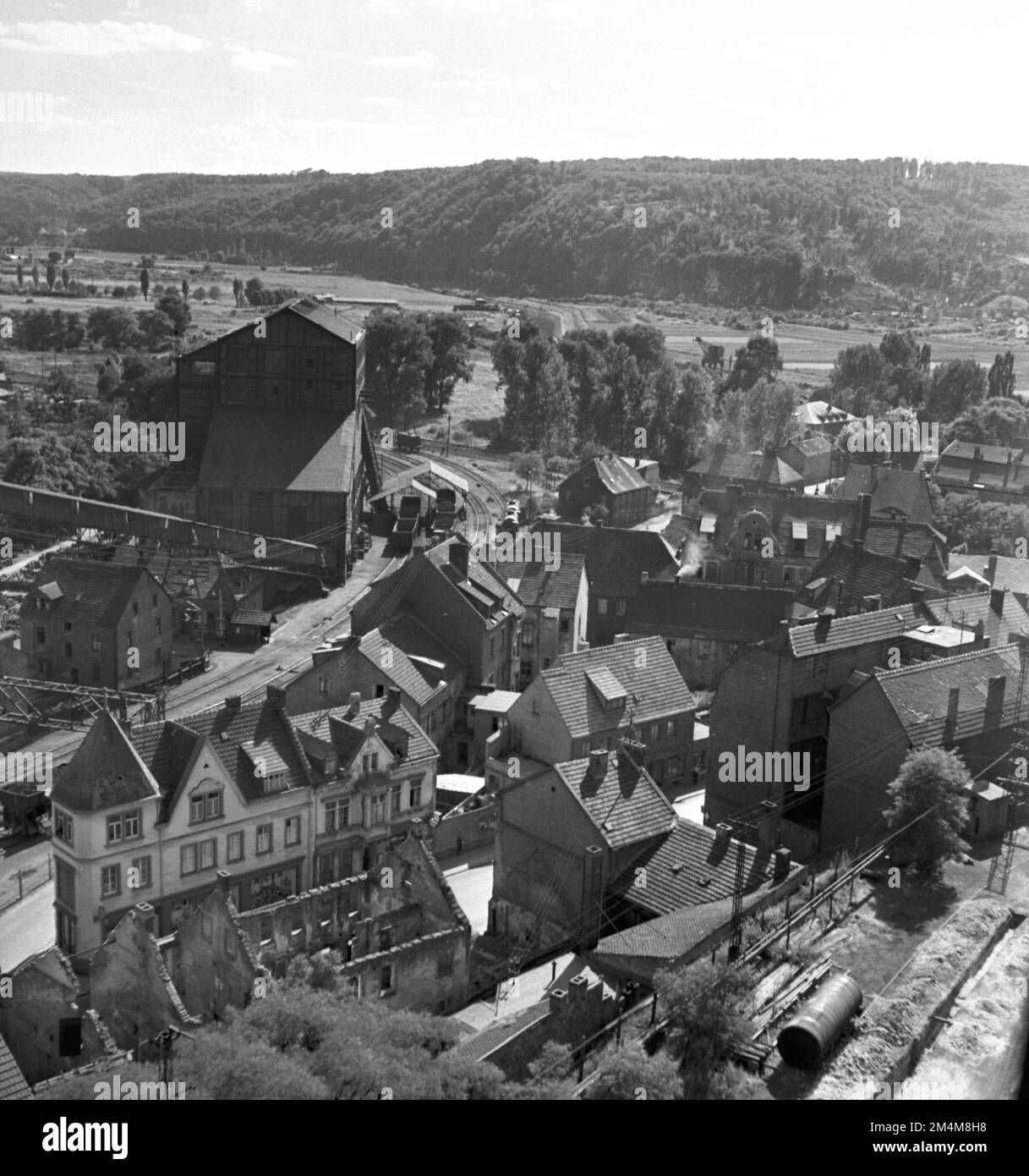 SAAR Story - Miners' Housing & Views of Towns. Photographs of Marshall ...