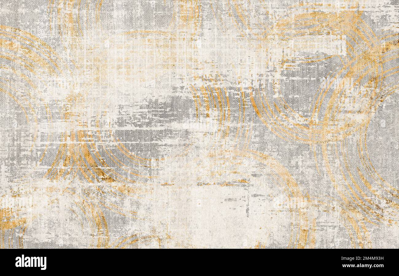 Abstract golden vintage texture art carpet background Stock Photo - Alamy