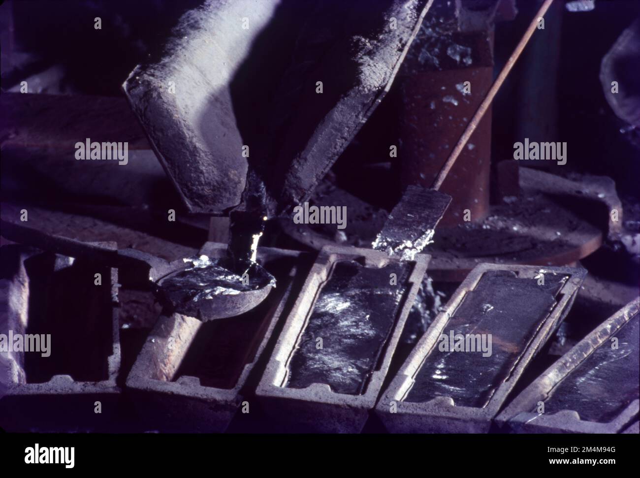 Smelting is a process of applying heat to ore, to extract a base metal ...