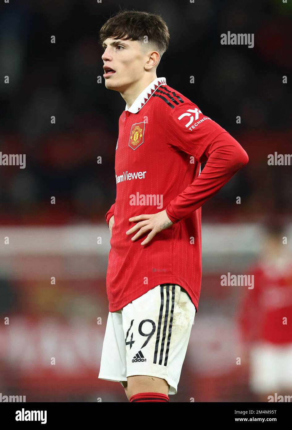 Garnacho manchester united 2022 hi-res stock photography and images - Alamy