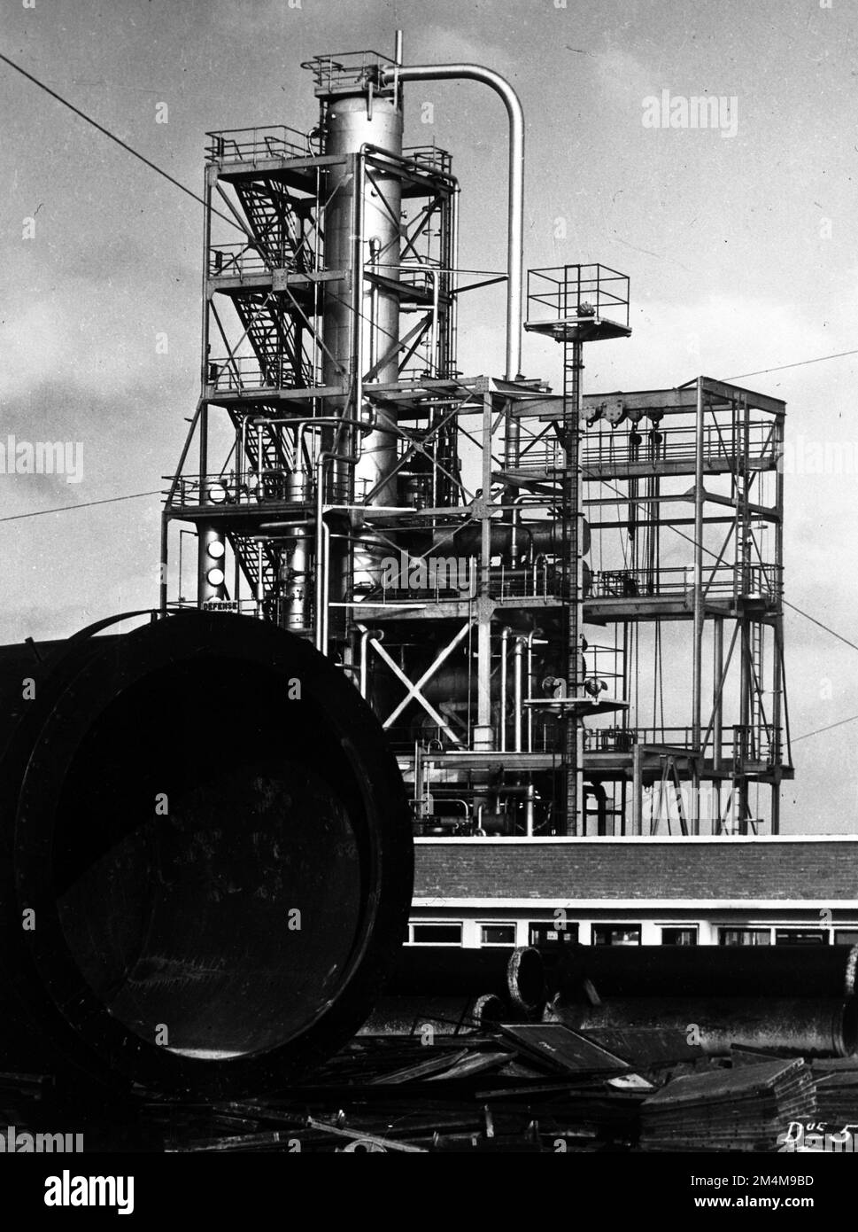 Dunkirk Refinery. Photographs of Marshall Plan Programs, Exhibits, and ...