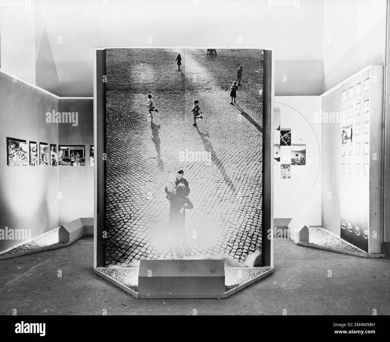 "Family of Man" Exhibit, Lay-out. Photographs of Marshall Plan Programs ...