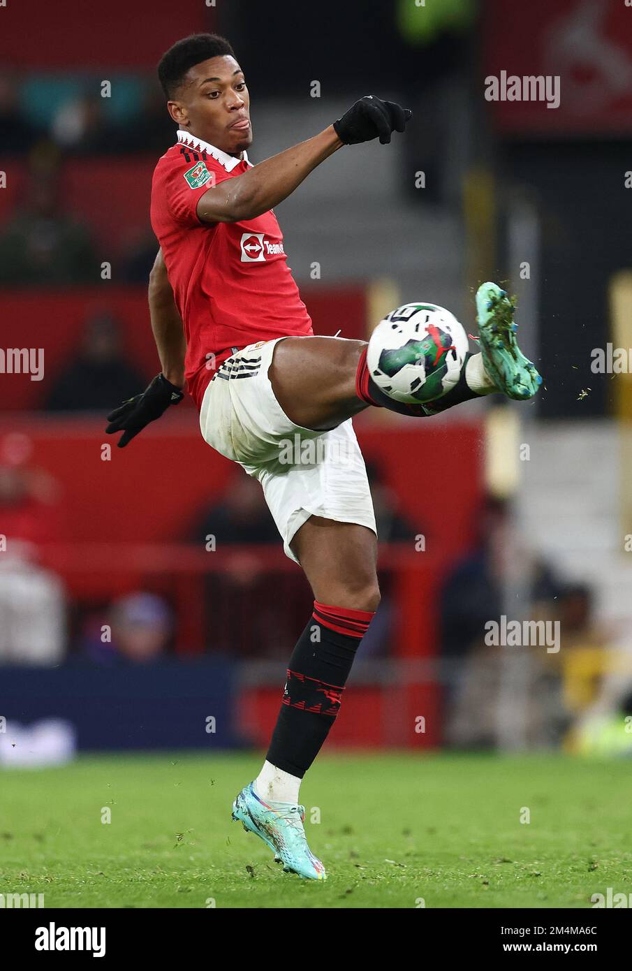 Manchester, England, 21st December 2022. Anthony Martial of Manchester ...