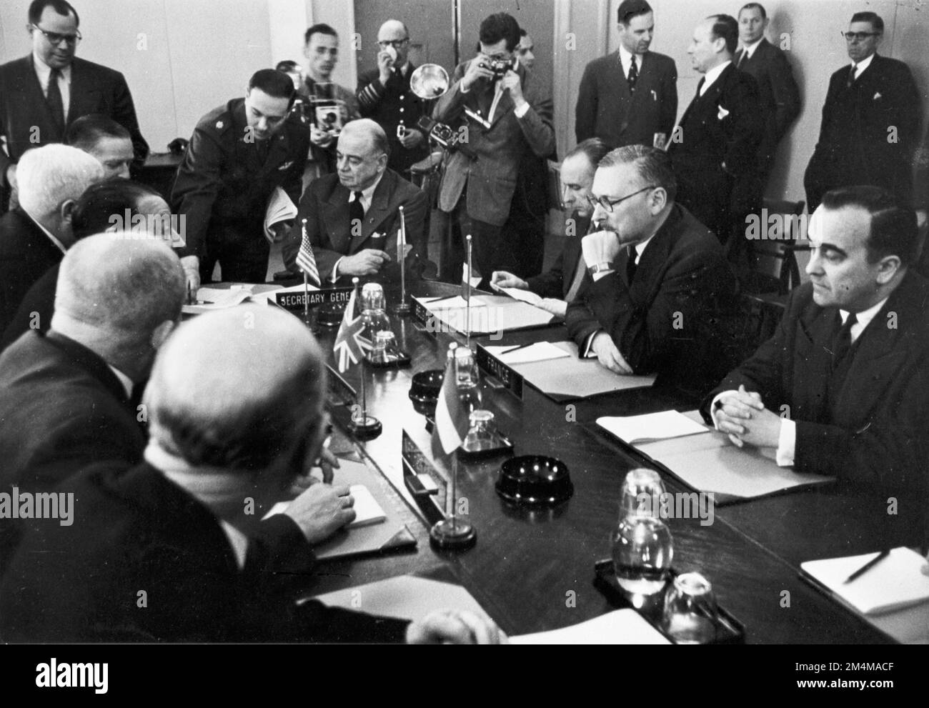 Offshore Contract - NATO Signature. Photographs of Marshall Plan ...