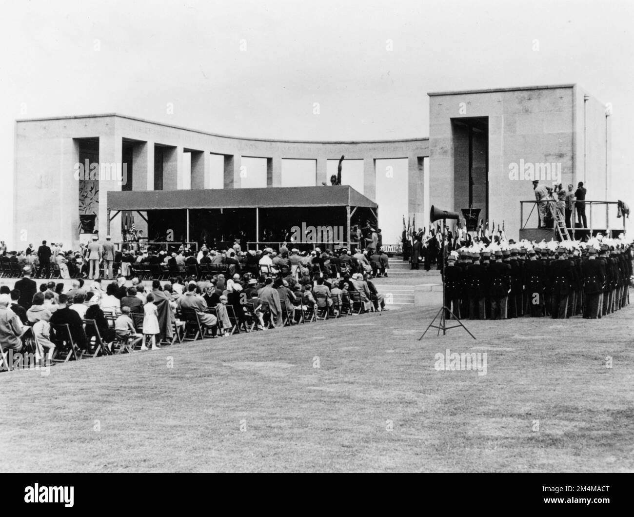 US Cemeteries Dedicated in France. Photographs of Marshall Plan ...