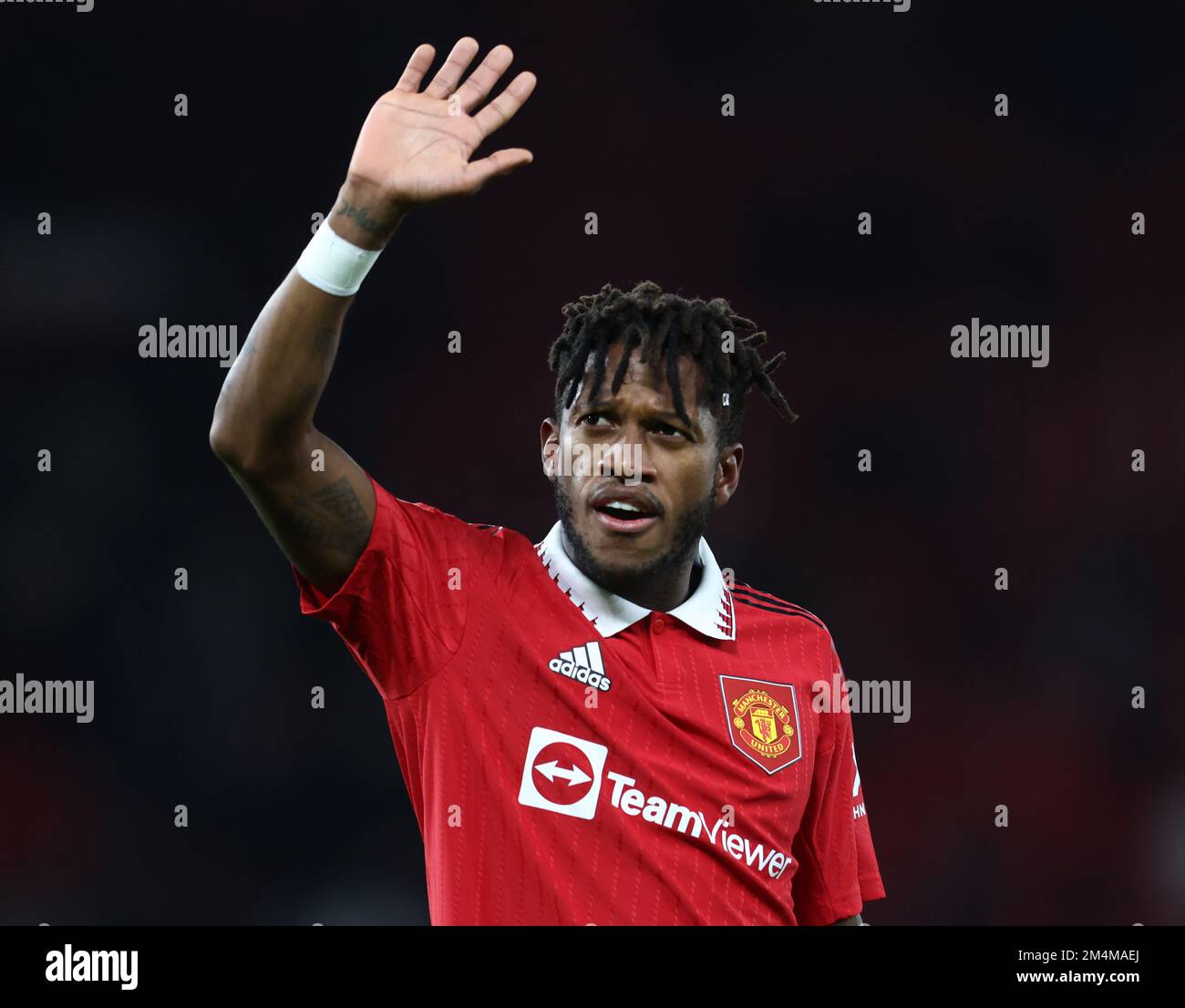 Manchester, England, 21st December 2022. Fred of Manchester United ...