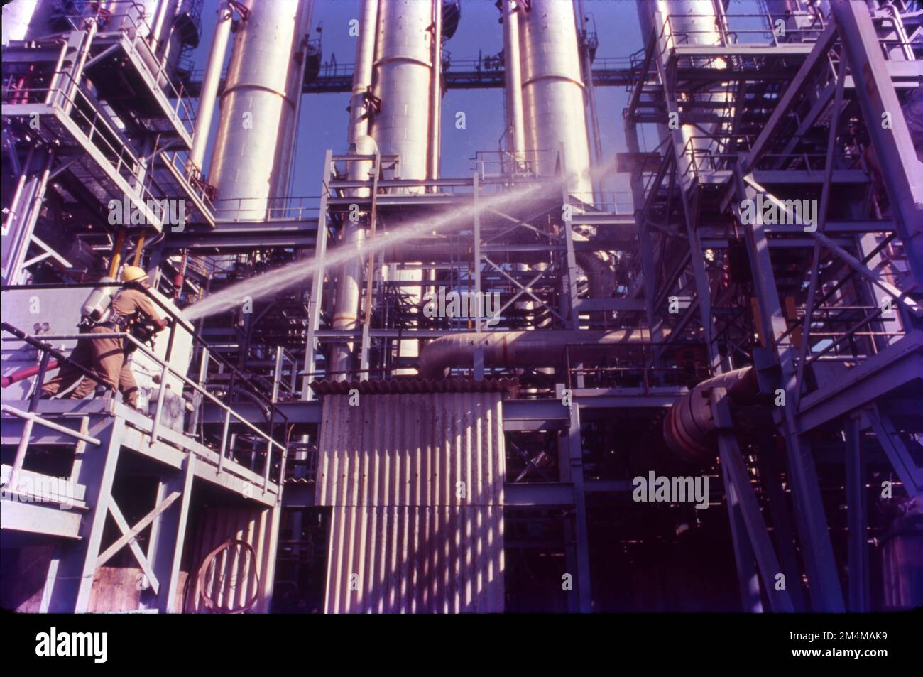 Chemical plants produce olefins by steam cracking of natural gas ...