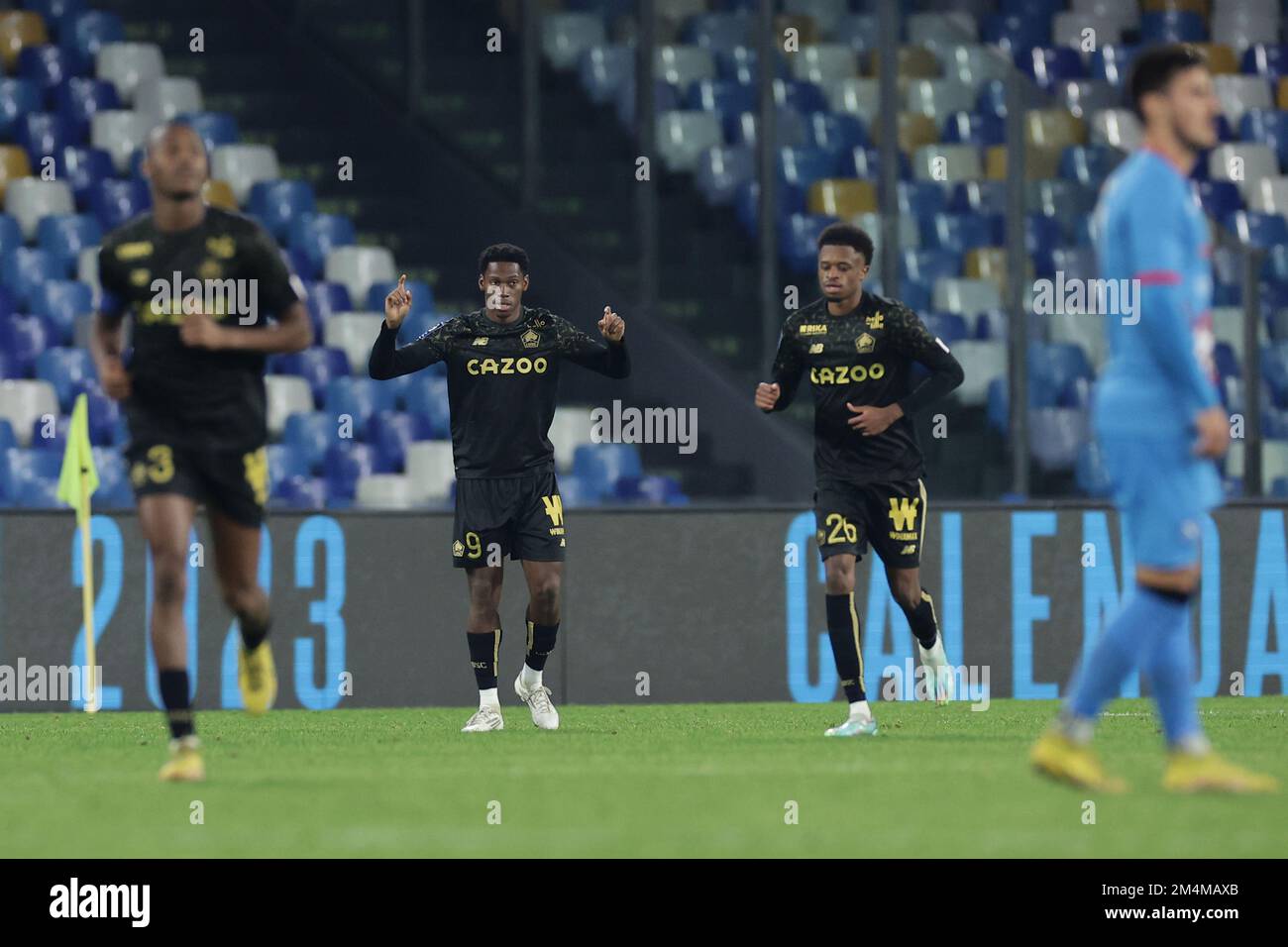 Jonathan david celebrates 2022 lille hi-res stock photography and ...