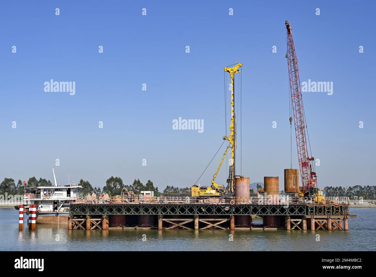 **CHINESE MAINLAND, HONG KONG, MACAU AND TAIWAN OUT** The construction ...